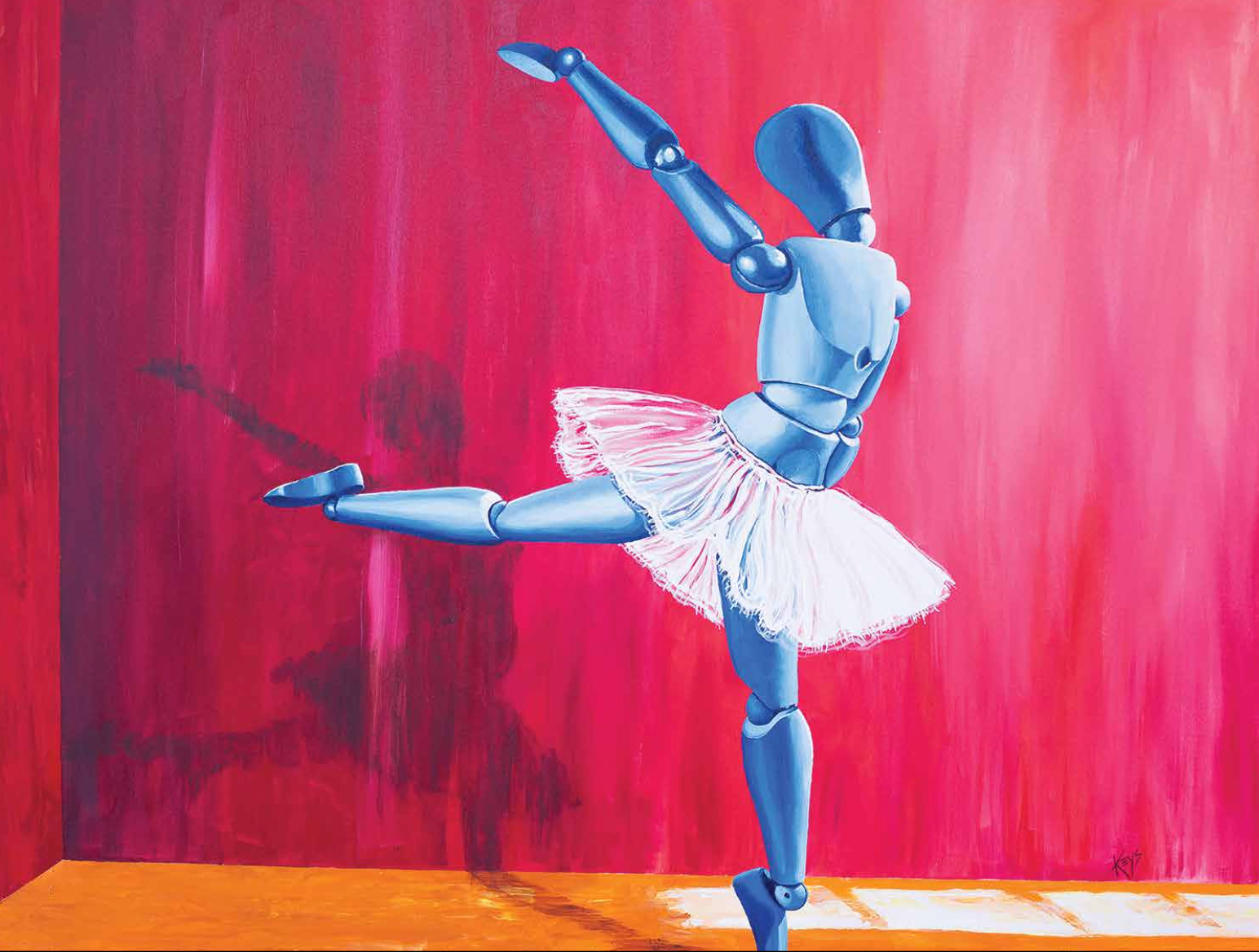 An Evening in Pink – Audrey Fine Art