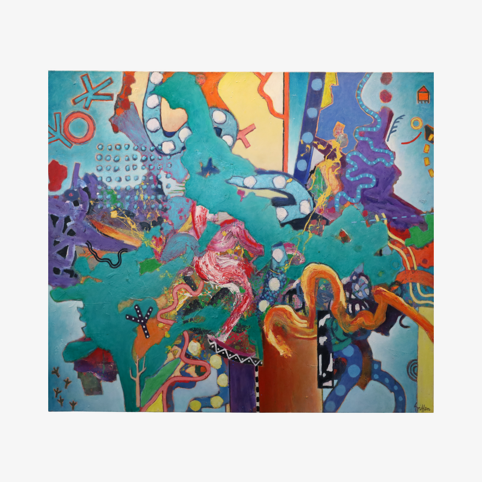 In the Land of the Lost Anthill Parrot – Audrey Fine Art