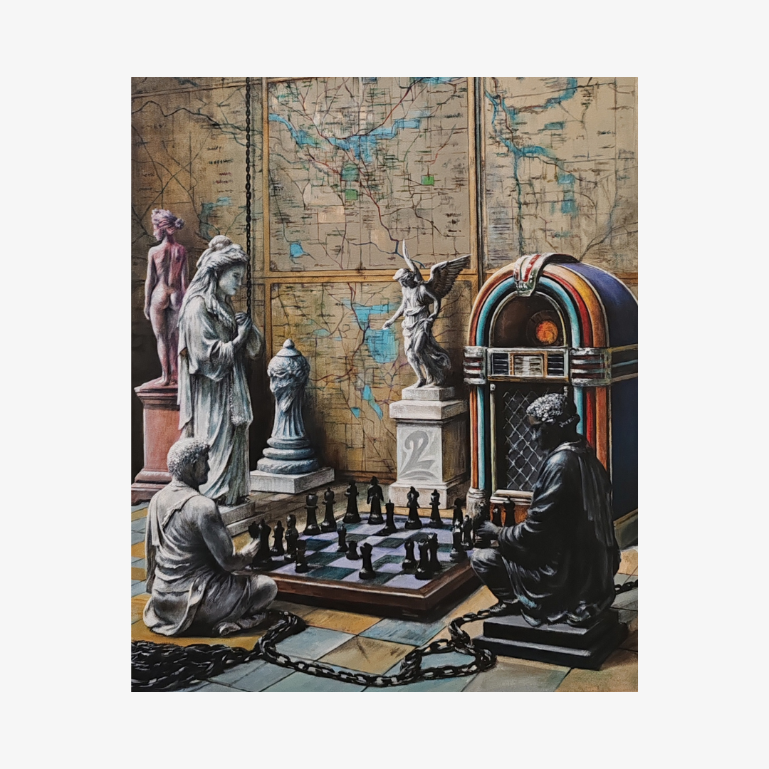 The Secret of Chess, 2025 – Audrey Fine Art
